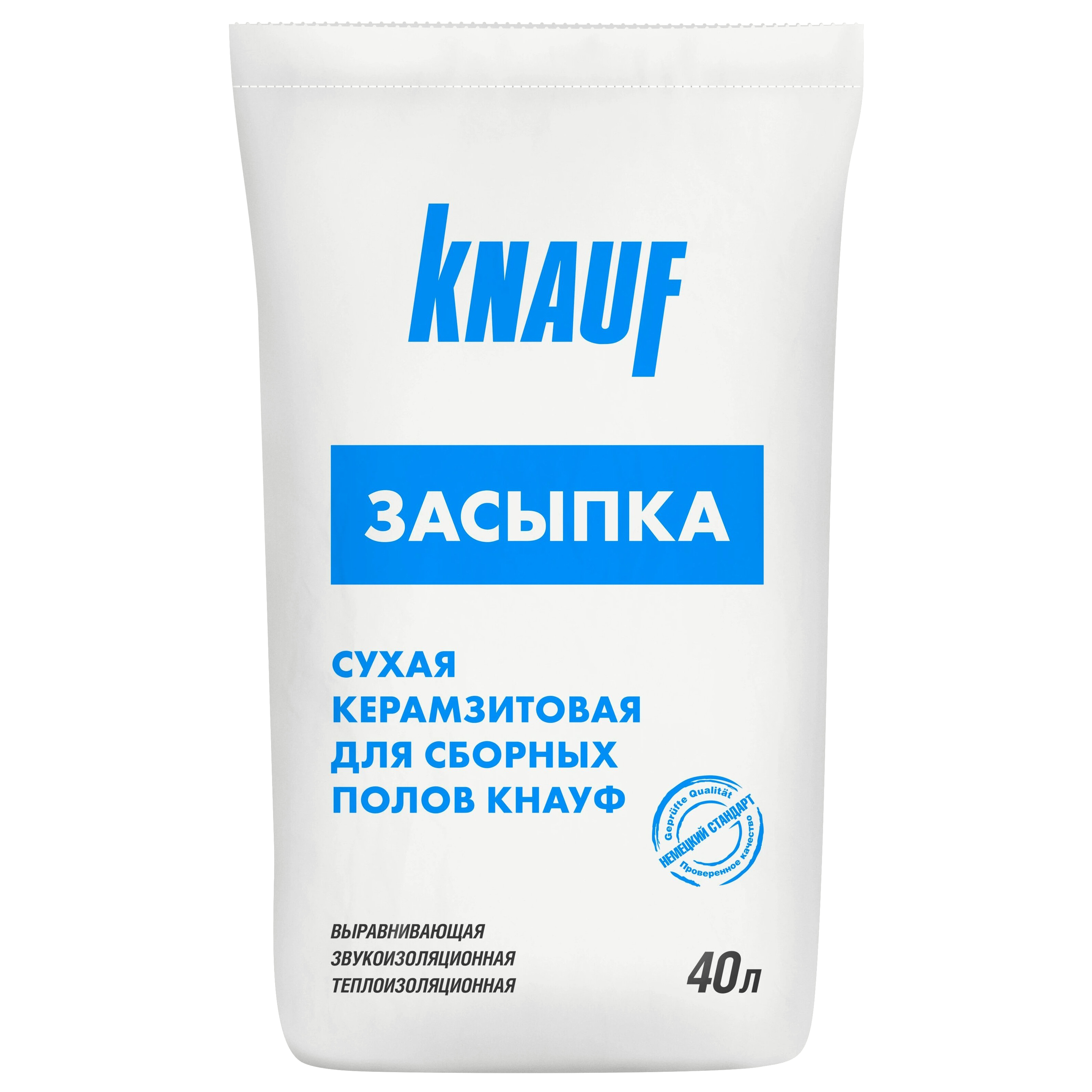 Купить ЗАСЫПКА КЕРАМЗИТОВАЯ ДЛЯ СБОРНЫХ ПОЛОВ КНАУФ 40 Л в Орле — «Мир ...